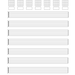 Printable 5 String BASS Guitar TAB Sheet Music | for Letter/a4 Printer ...