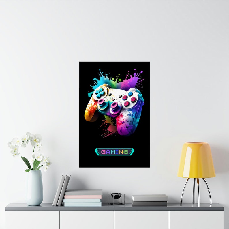 Gaming Poster - Etsy