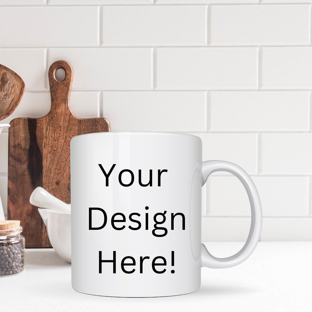 Custom Mug- Design Your Own Mug- Photo Wrapped Mug- Logo Mug- Buisness ...