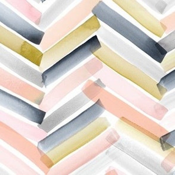 Watercolor Chevron - Etsy