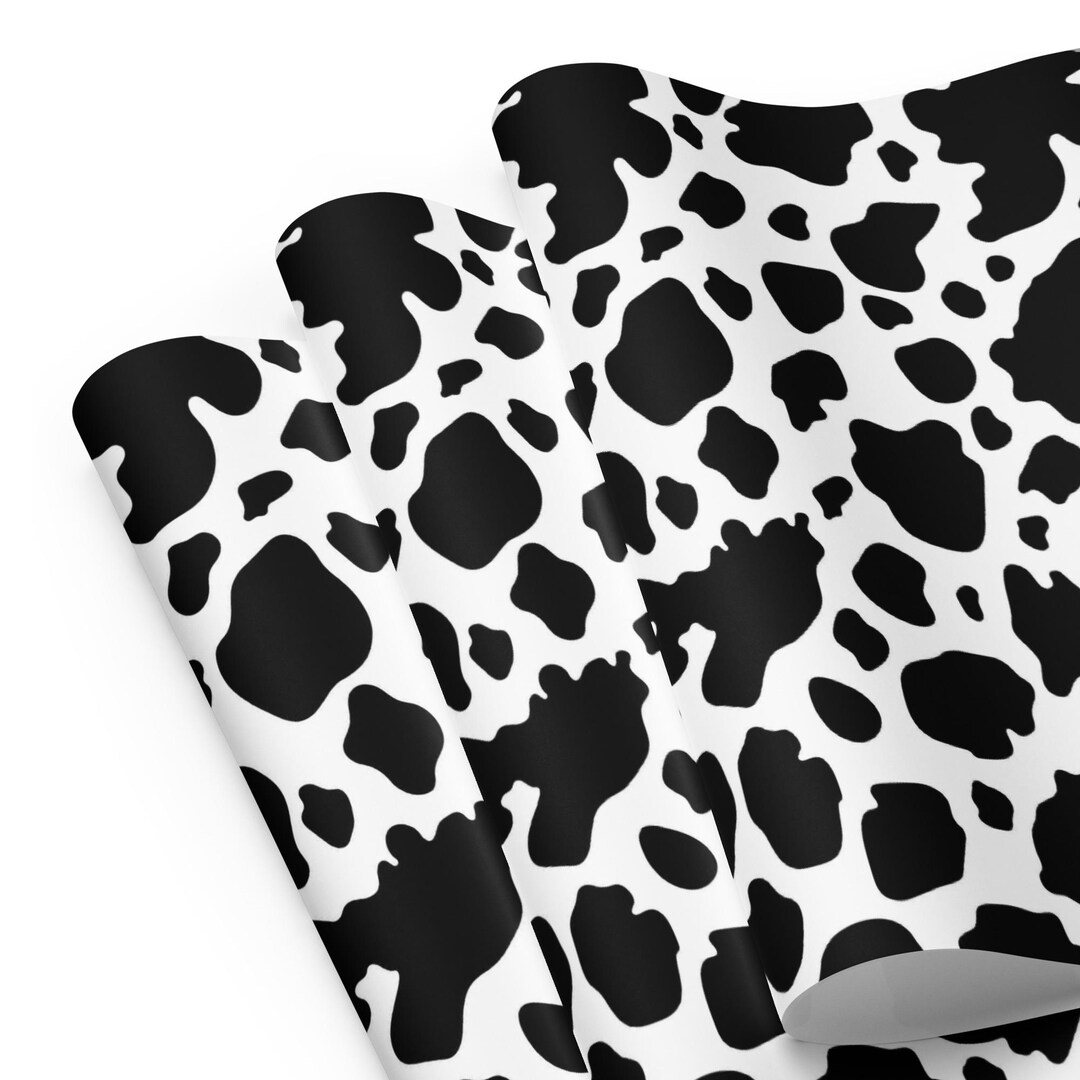 Cow Print Wrapping Paper - Etsy