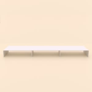 Metal TV Stand, Dual PC Monitor Stand, Elegant Television Cabinet ...