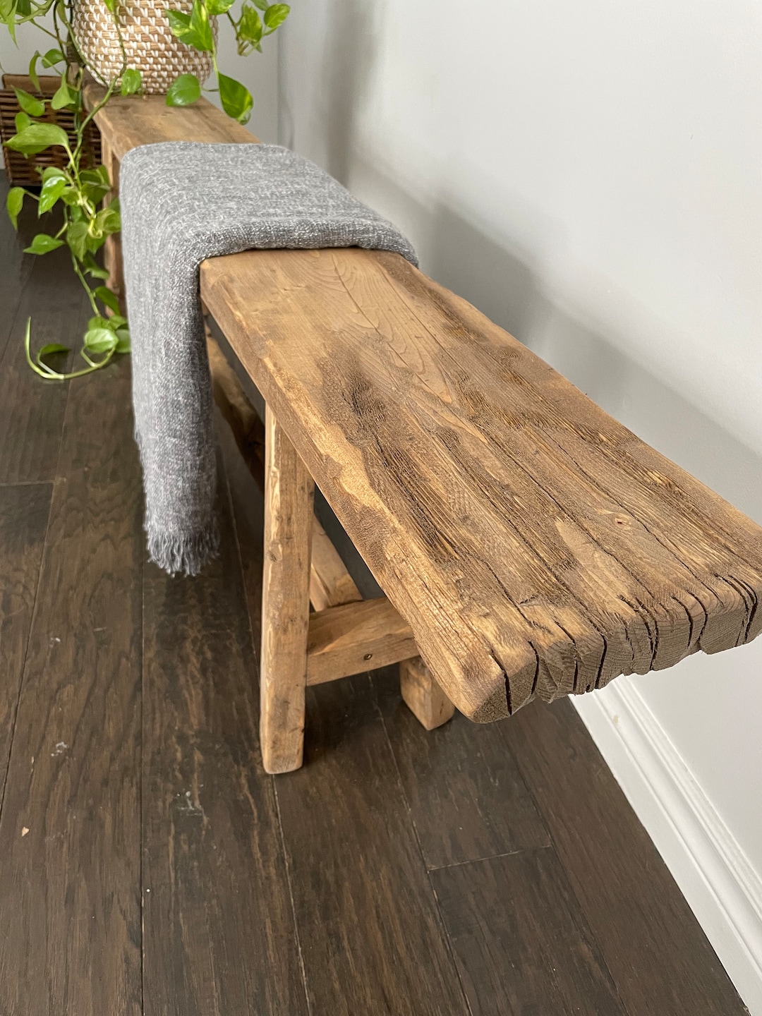 Hinterland Bench Vintage / Distressed Edition / Artisan Made / Home ...