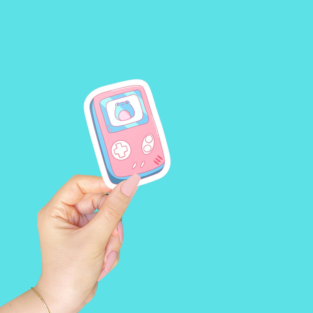 Subtle LGBTQ Trans Pride Gameboy Stickers, Pride Frog Stickers, LGBTQ ...