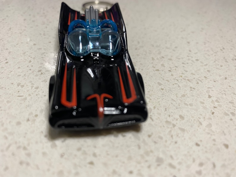 Hot Wheels Keychain Batman TV Show Batmobile Keyring DC Comics - Etsy
