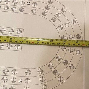 Large Cribbage Board Paper Template DIY - Digital Download - Etsy