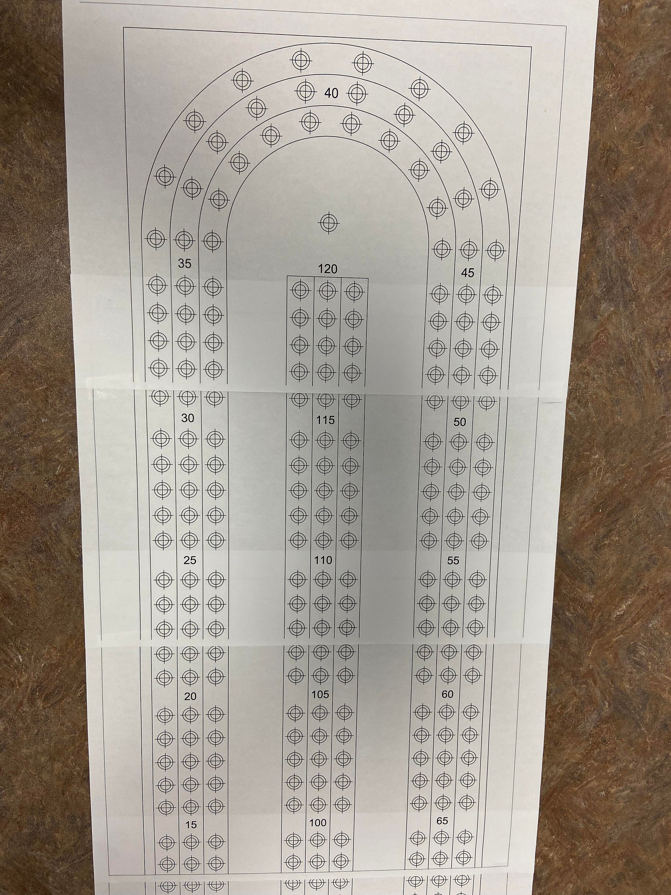 Large Cribbage Board Paper Template DIY - Digital Download - Etsy