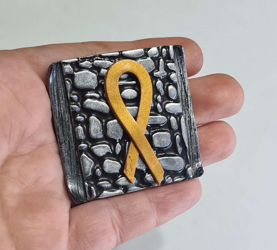 Yellow Ribbon Brooch Pin/ Support Israel Hostages "bring Them Home Now ...