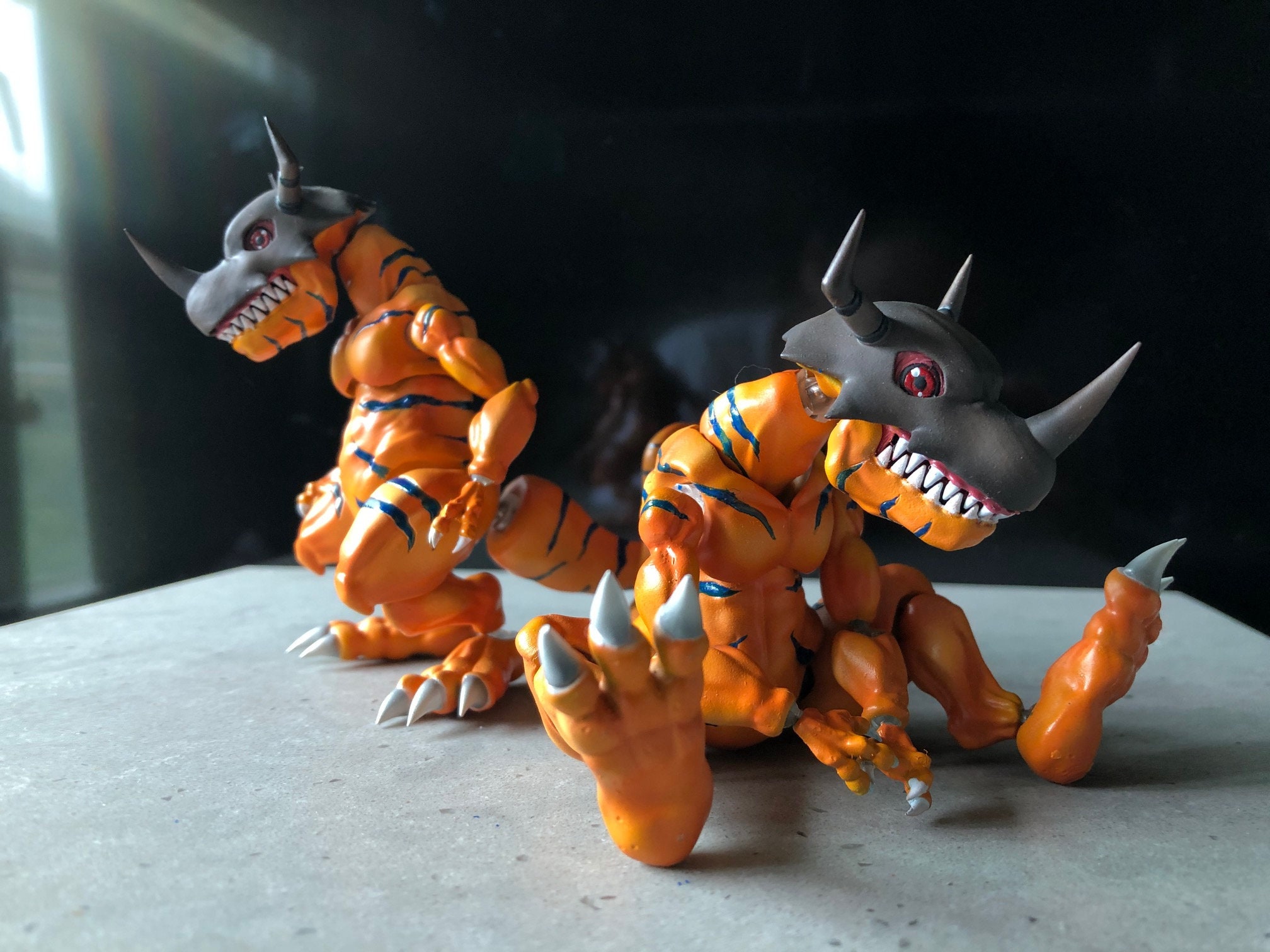 Digimon Tailor Made Figure - Greymon - Etsy