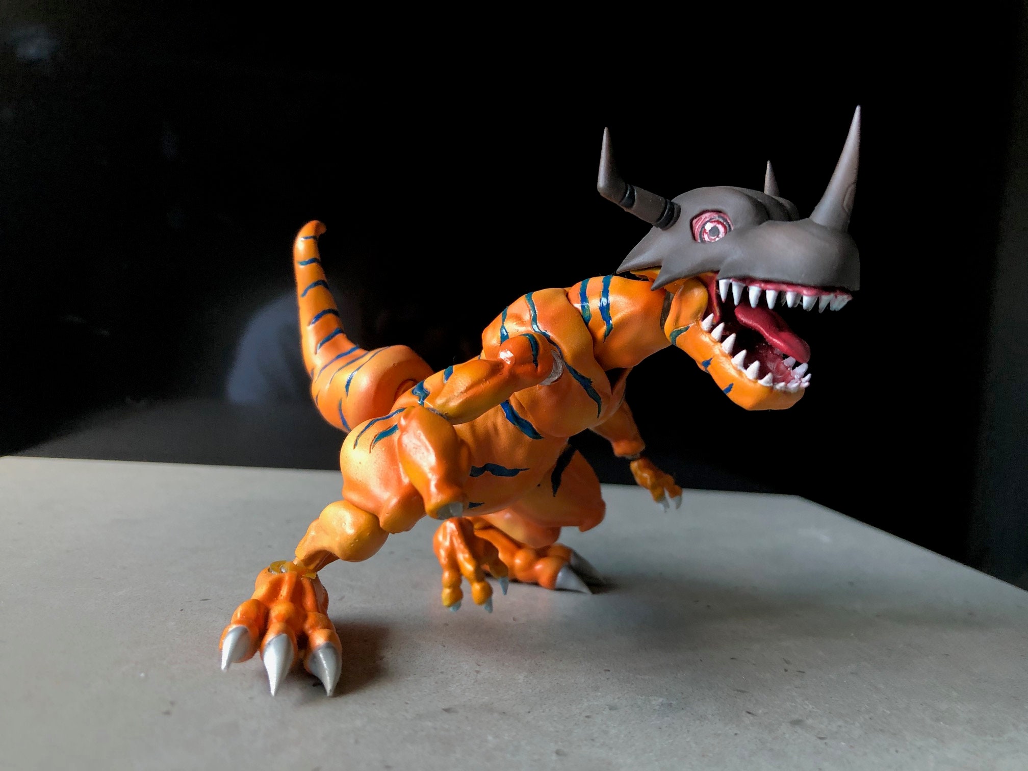 Digimon Tailor Made Figure - Greymon - Etsy