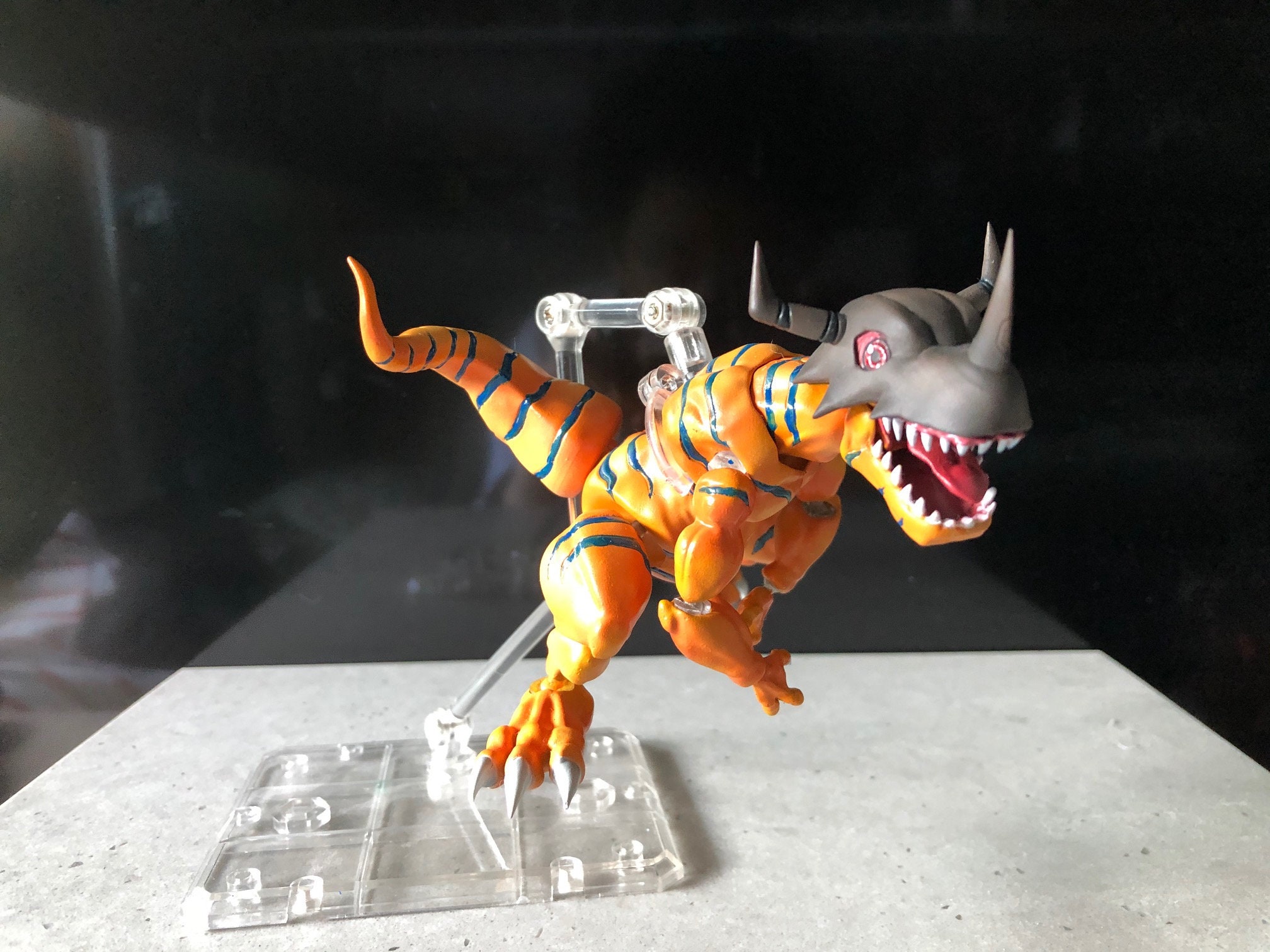 Digimon Tailor Made Figure - Greymon - Etsy