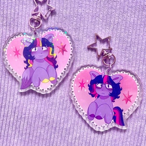 My Little Pony MLP G4 Twilight Sparkle Unicorn & Alicorn Double-sided ...