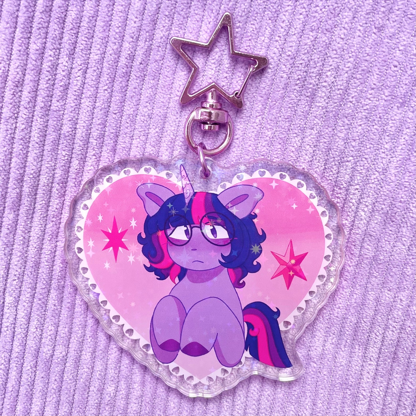 My Little Pony MLP G4 Twilight Sparkle Unicorn & Alicorn Double-sided ...