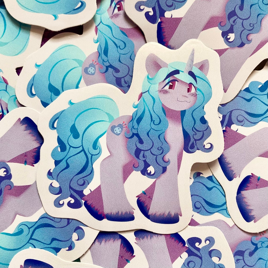 MLP My Little Pony G5 Izzy Moonbow Sticker (3”) - Etsy