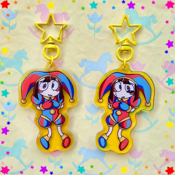 The Amazing Digital Circus Charm - Etsy