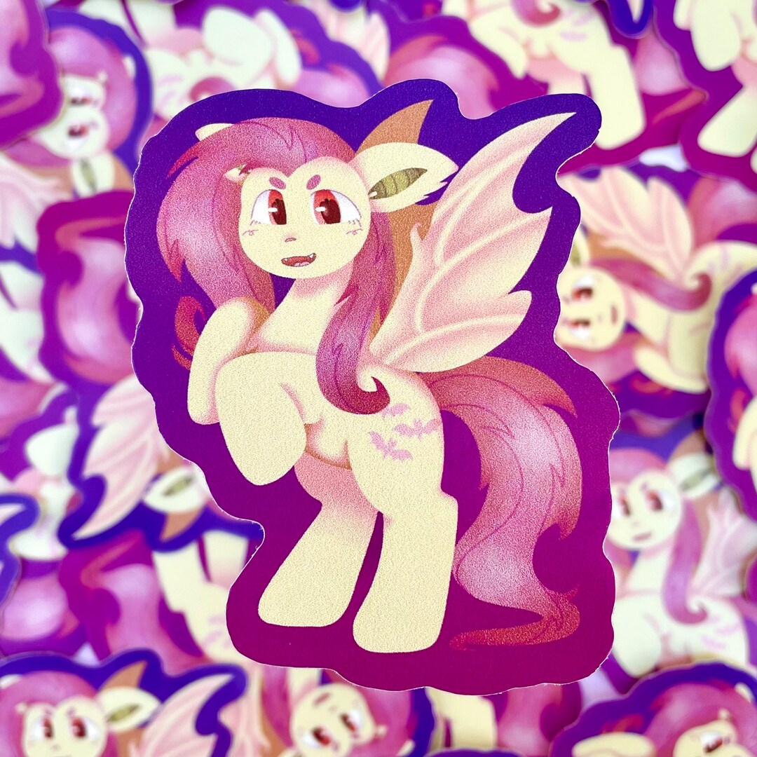 MLP My Little Pony G4 Flutterbat Sticker (3”) ! - Etsy