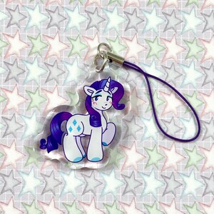 MLP My Little Pony G4 Mane 6 MINI Phone Charms (1.5”) - Etsy