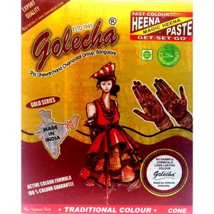 USA SELLER - 100% Natural Herbal Henna Cones Temporary Tattoo Mehandi ...