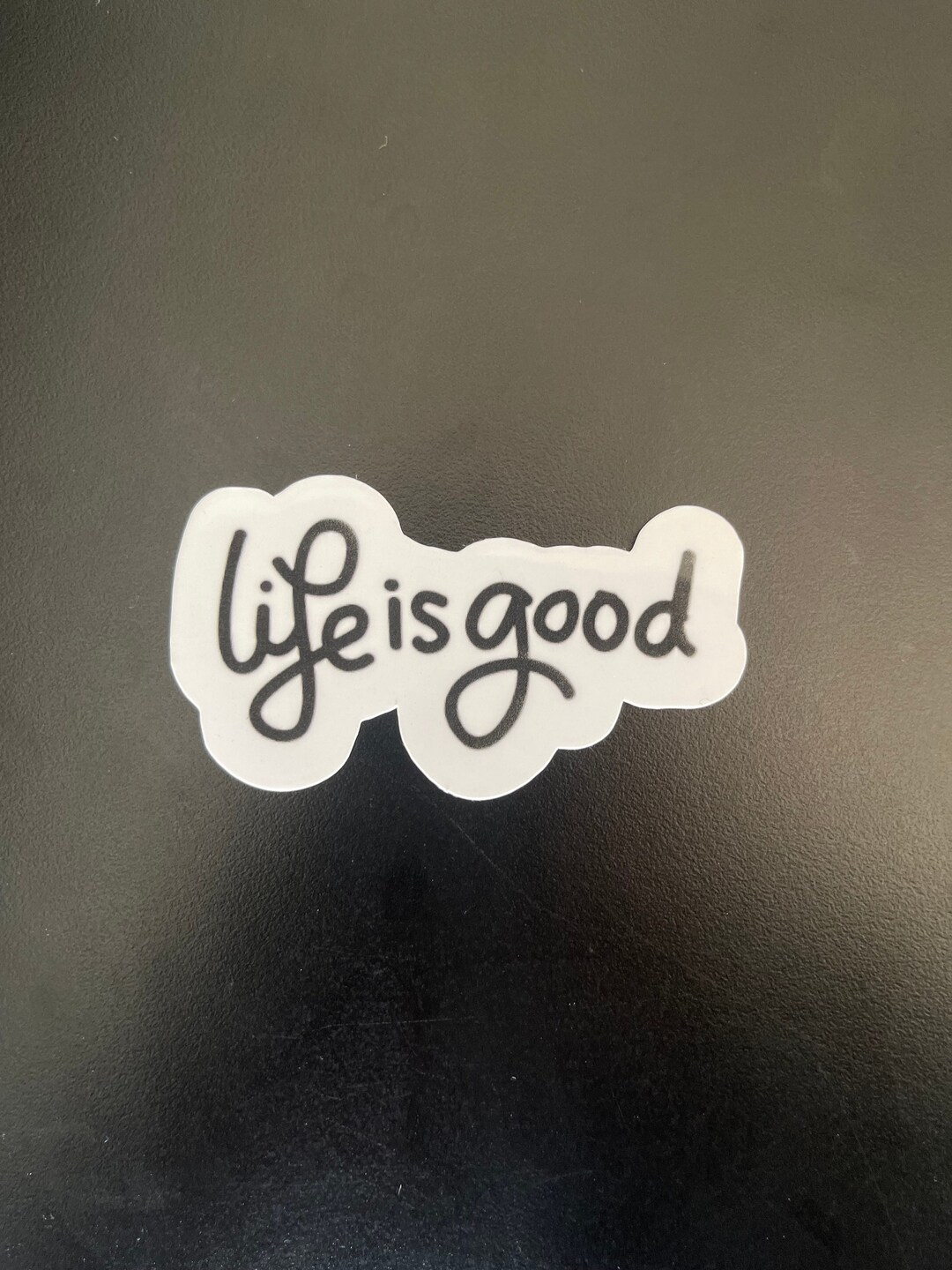 Life is Good Vinyl Sticker Inspirational Quote Decal, Positive ...