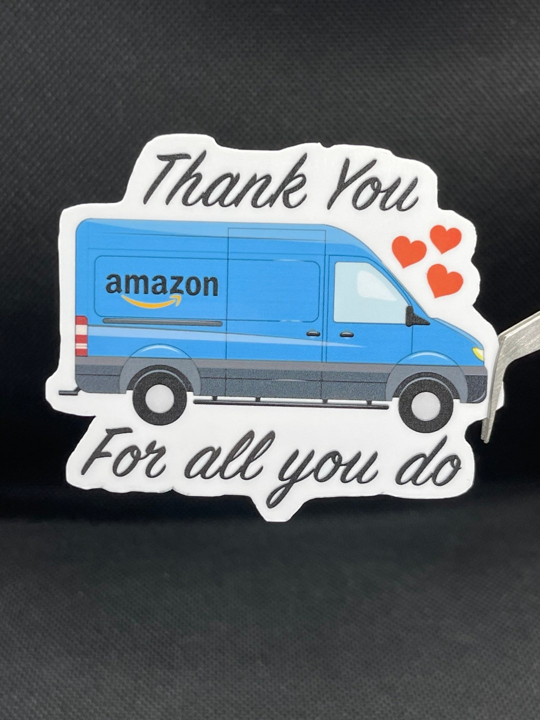 Thank You Amazon Carrier for All You Do Grateful Delivery - Etsy