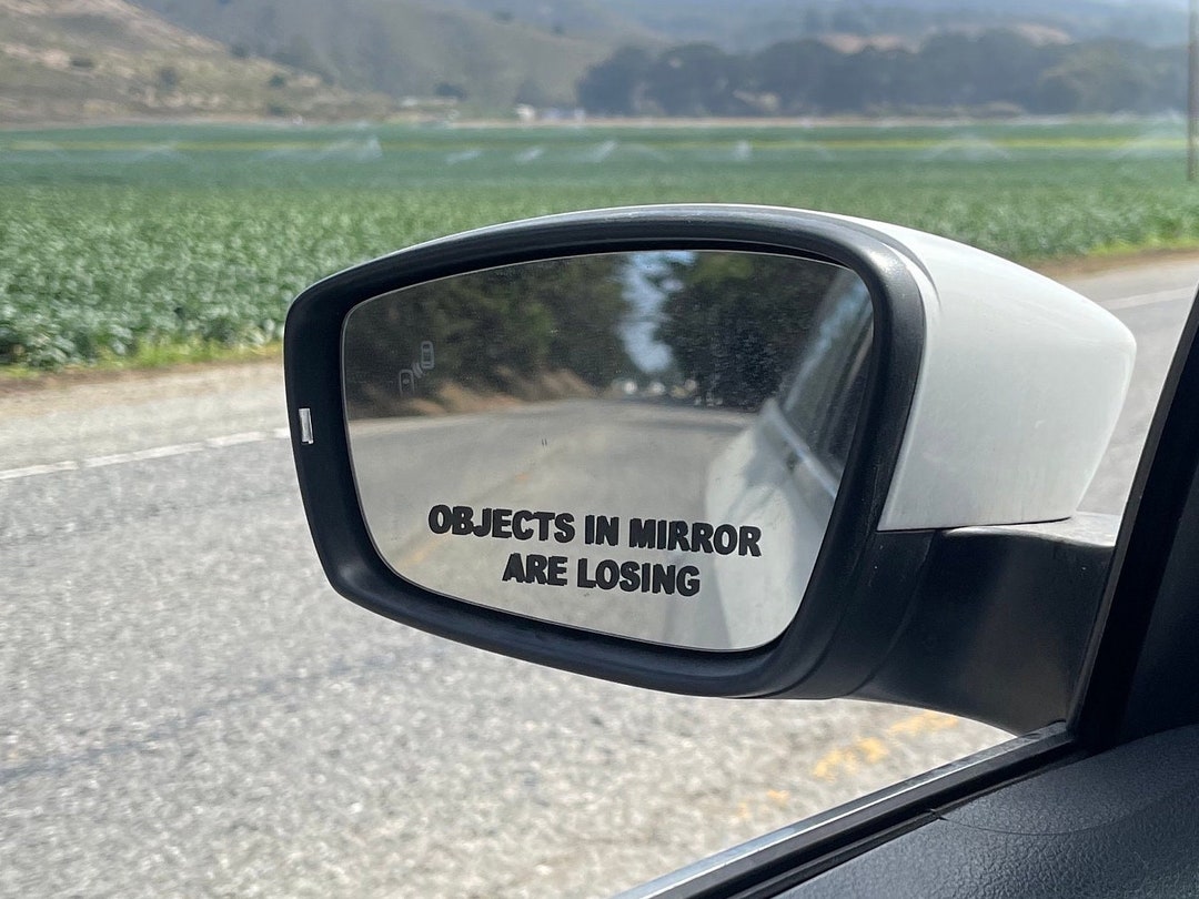 Objects in Mirror Are Losing Vinyl Decal Sticker for Side Mirrors JDM ...