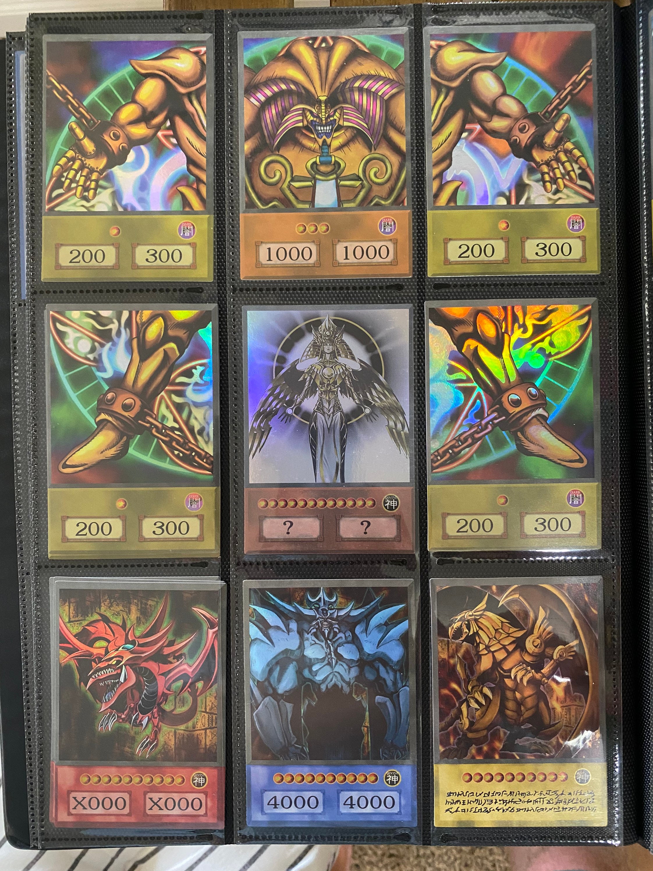 Yugioh God Cards And Exodia