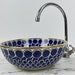 Exquisite Hand-painted Ceramic Sink With 14K Gold Highlights Custom ...