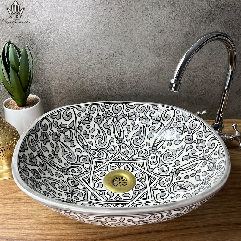 Hand Painted Sink - Etsy