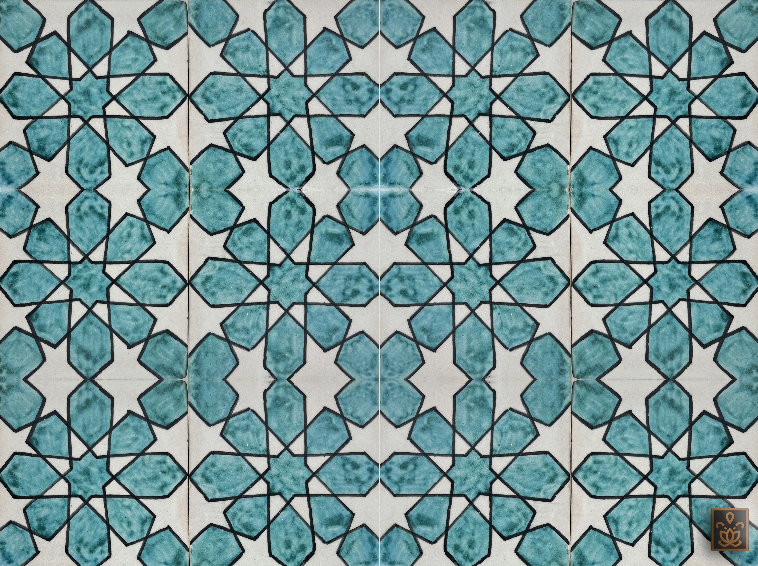 Moroccan Zellige Beldi Ceramic Tiles Timeless Craftsmanship - Etsy