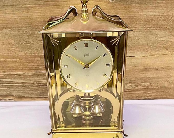 Restored "schatz" 400 Days Anniversary Clock / Rotating Pendulum Clock ...