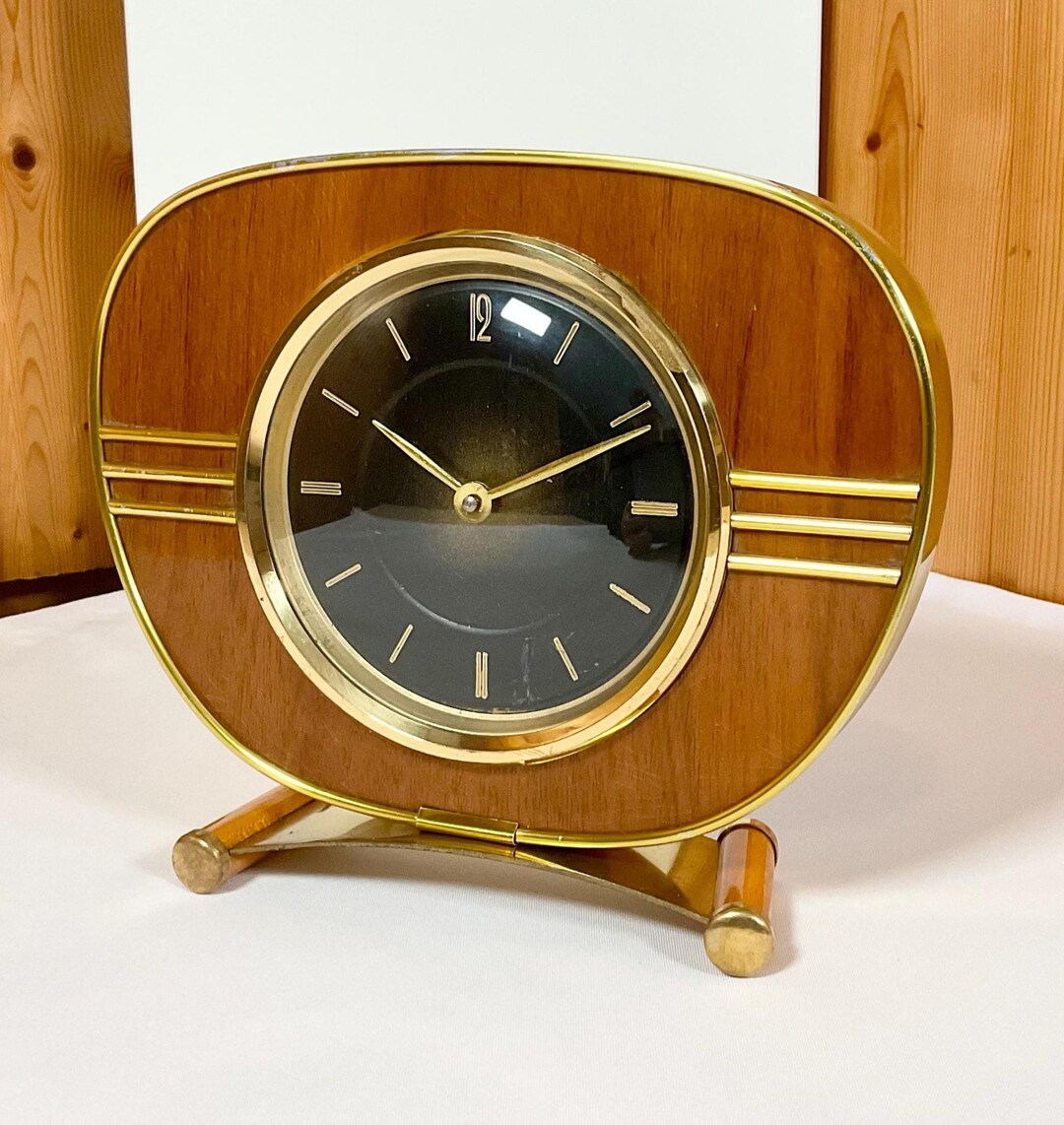 Restored Mantel Clock Uhrenfabrik Weimar - 1960 - With Guarantee ...