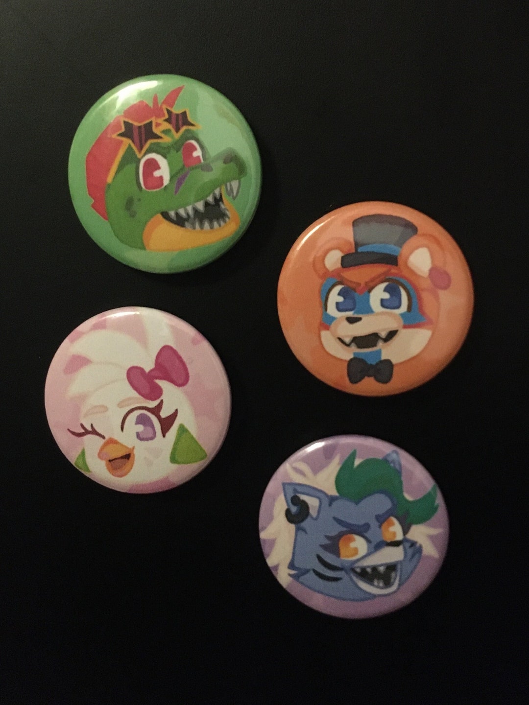 FNAF Security Breach Buttons - Etsy