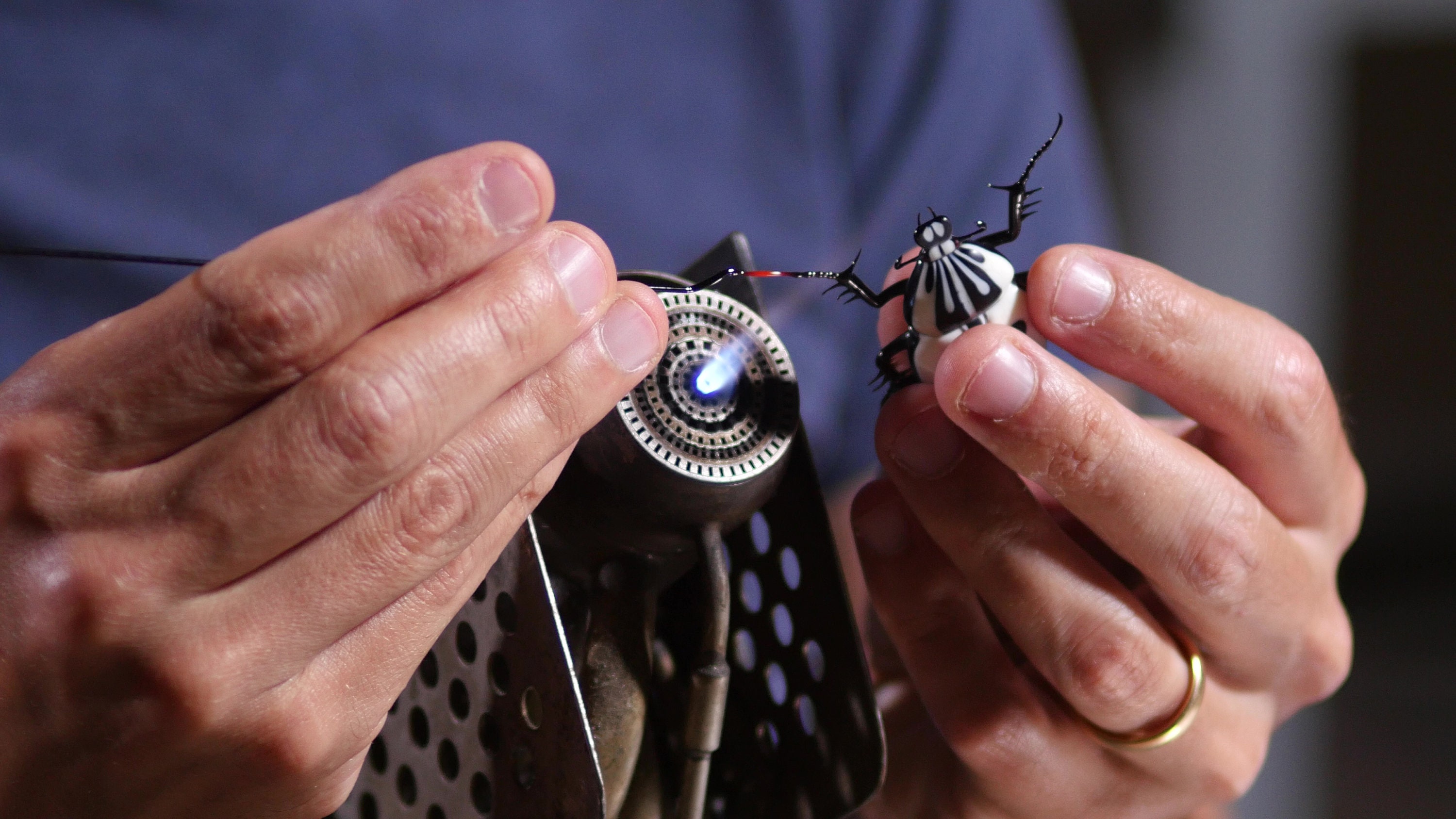 Murano Glass Beetle Calodema Plebium - Etsy