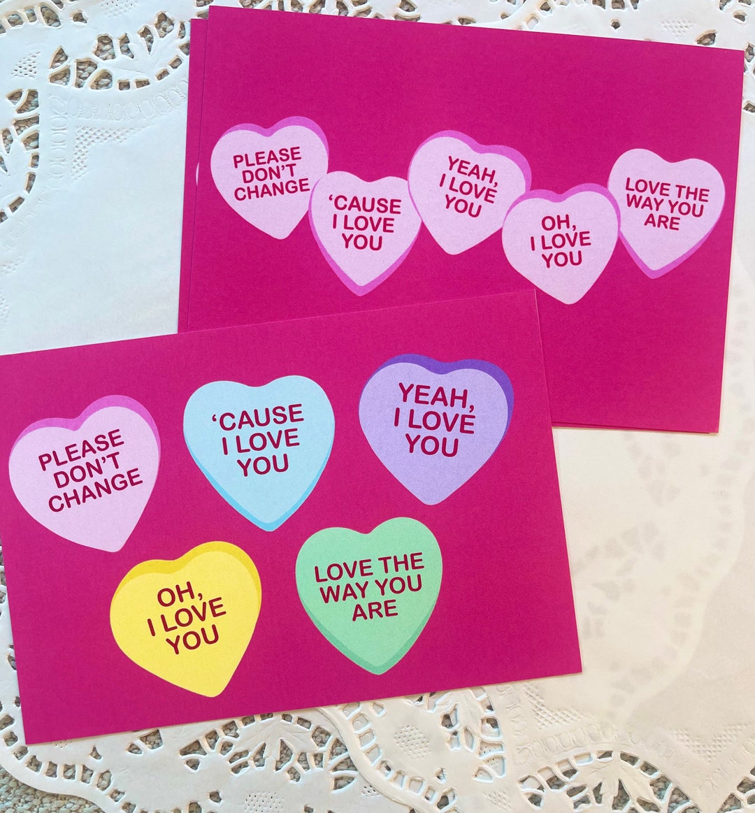 BTS Valentine's Day Flat Cards - Etsy