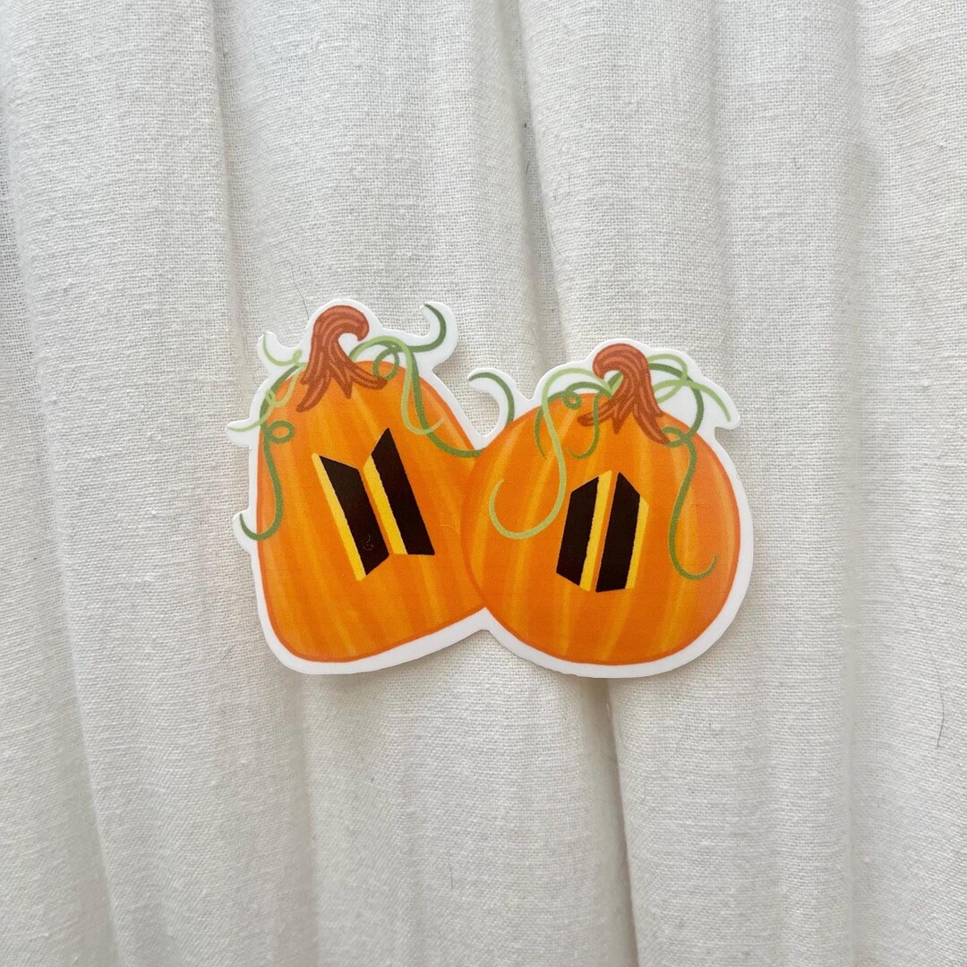 BTS & ARMY Pumpkin Stickers | BTS Stickers - Etsy