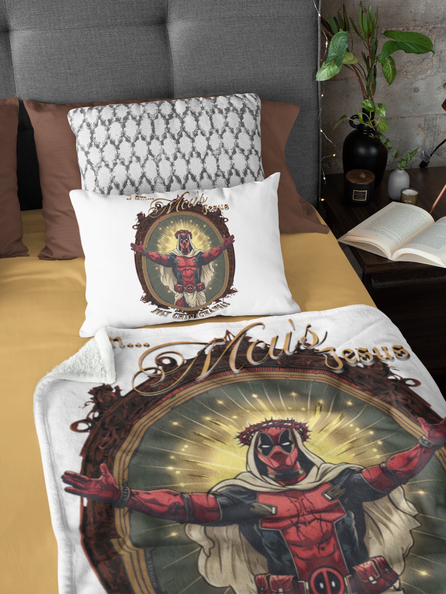 MCU Jesus Png 300 Dpi Digital Download. Sublimation, DTF DTG. Wall Art ...