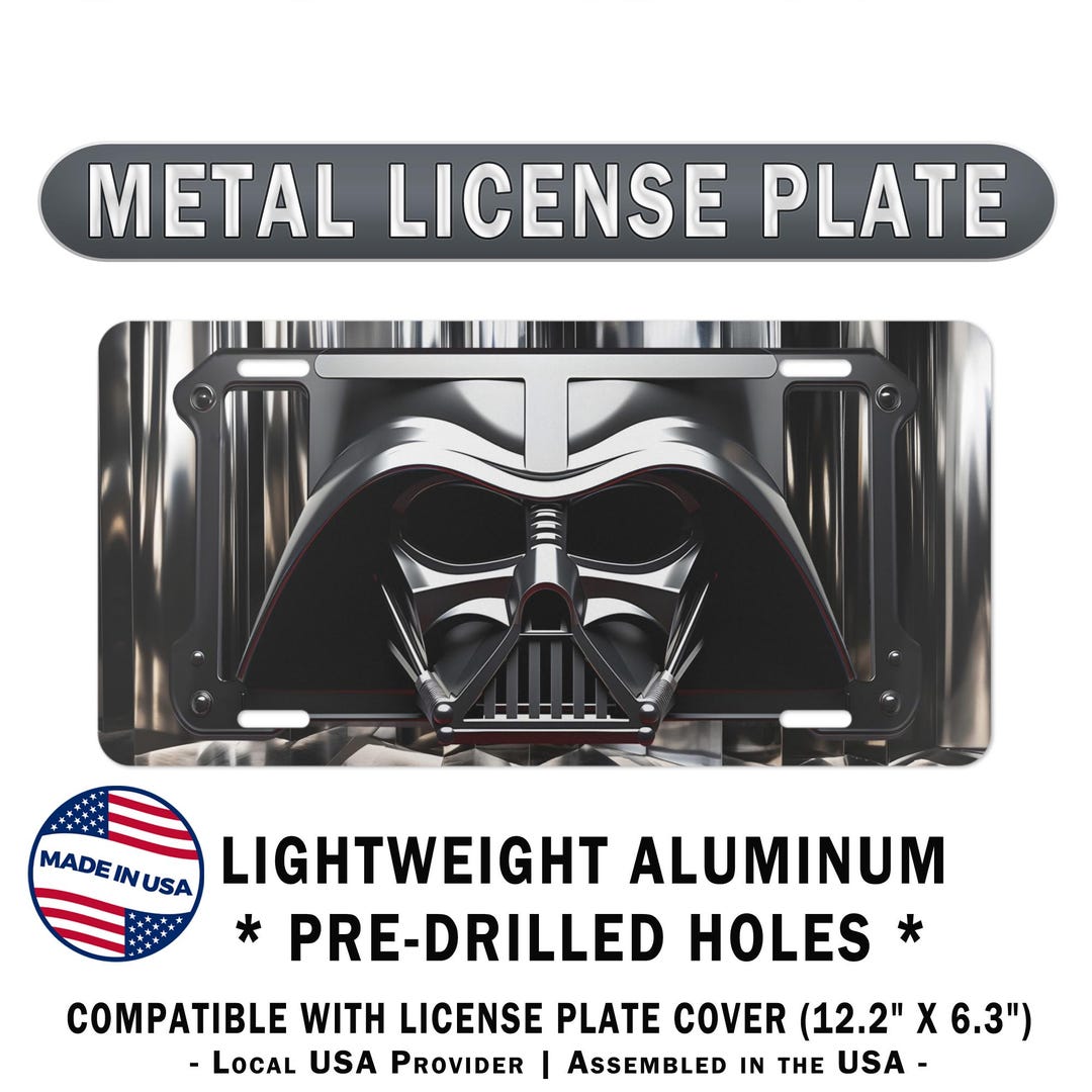 Metal Car License Plate Imperial Lord. Aluminum Weatherproof Rustproof ...