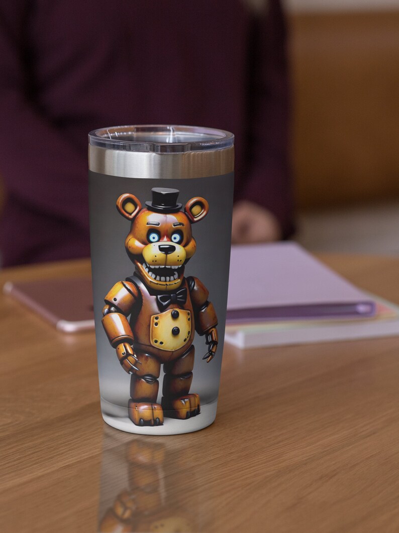 PNG inspirado en Fredy de FNAF: Oso animatrónico estilo porcelana ...