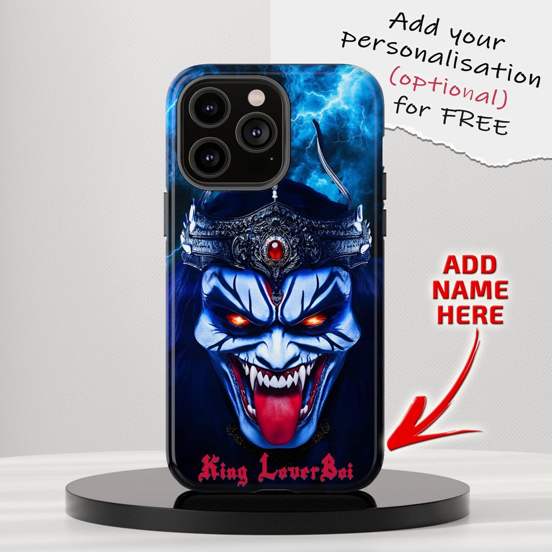 Personalized Vampire King Tough Phone Case: Gothic Horror, Dark Arts - Etsy