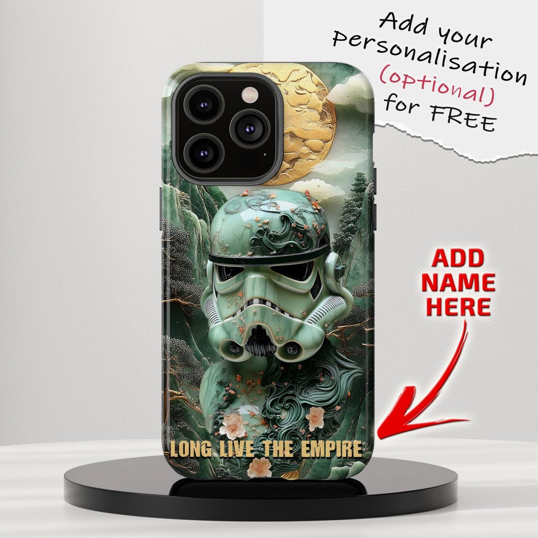 Personalized Green Jade Trooper Tough Phone Case: Dark Side, Japanese ...