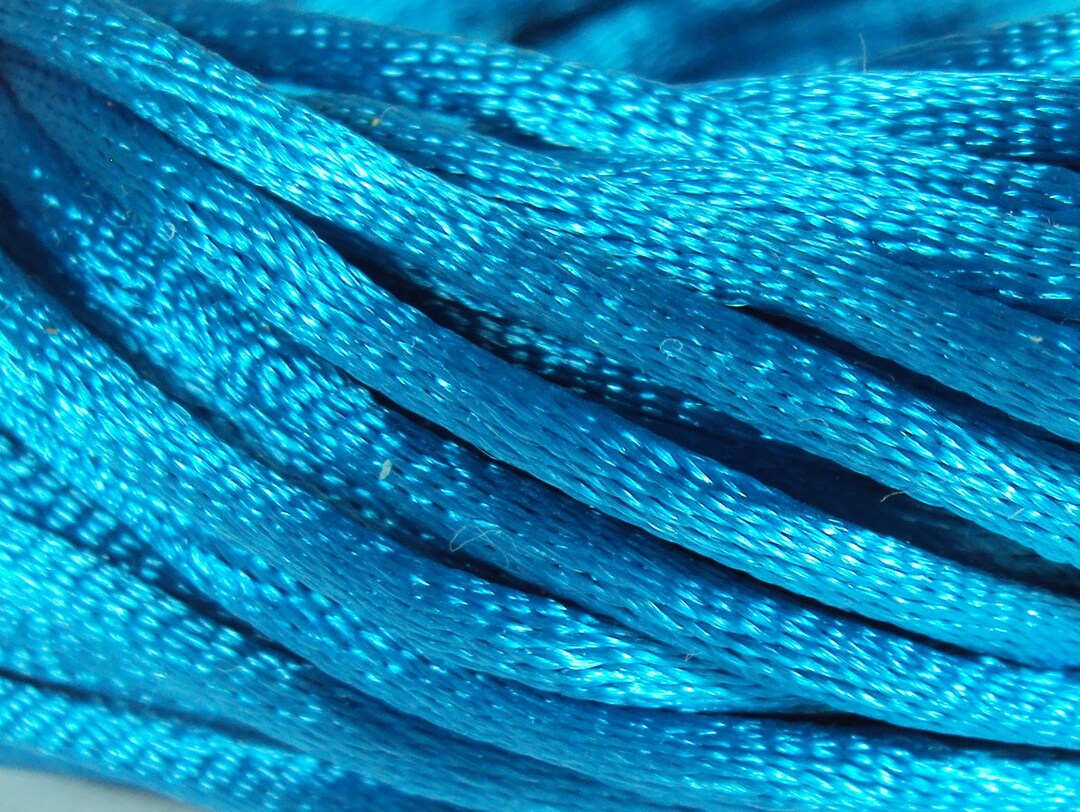 Azure Blue Rat Tail 2mm 10 Meters - Etsy