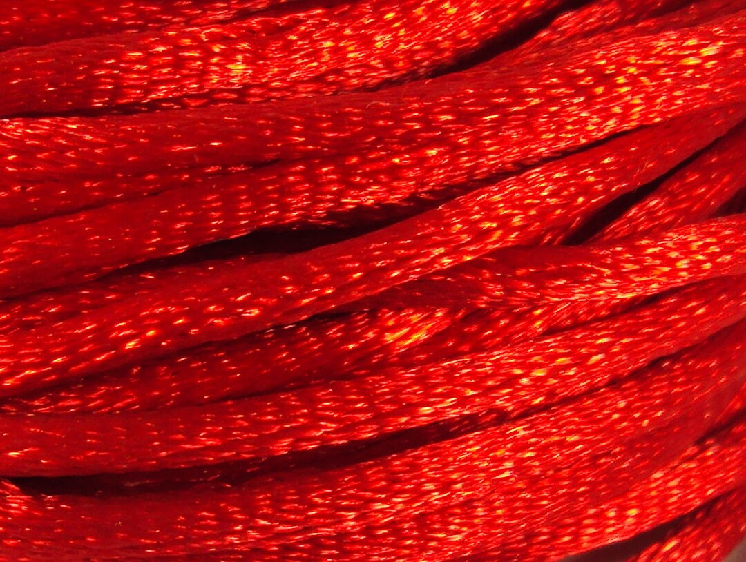 Red Rat Tail 2mm 10 Meters - Etsy