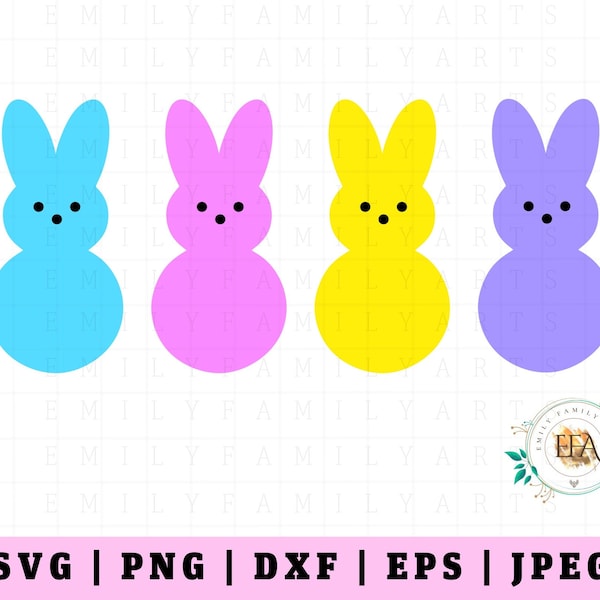 Marshmallow Peeps - Etsy