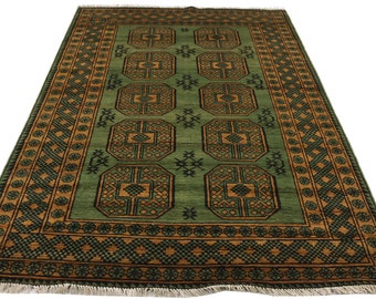 Green Bokhara Rug - Etsy