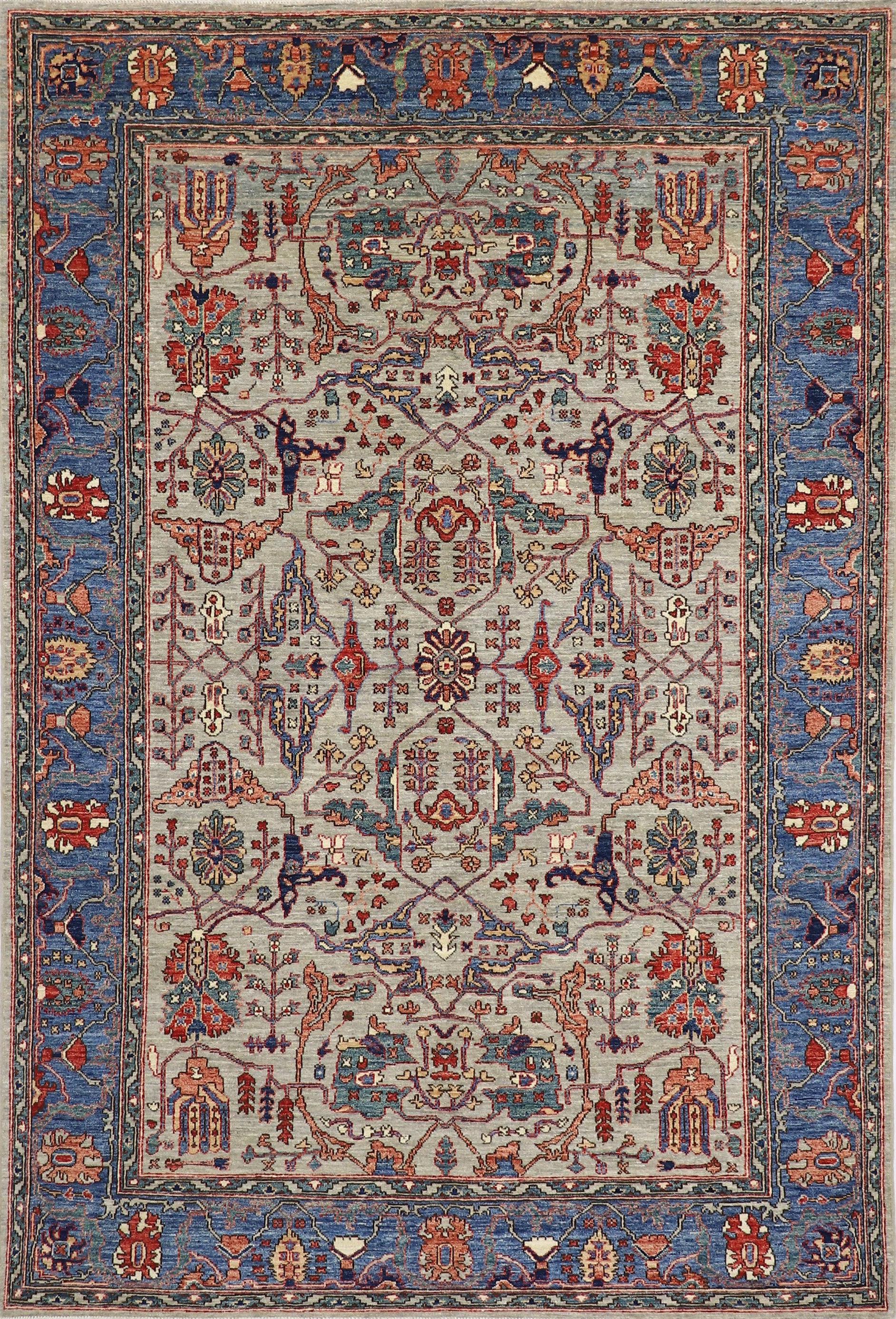 6x9 Garous Bidjar Area Rug Persian Style Hand Knotted Veg - Etsy