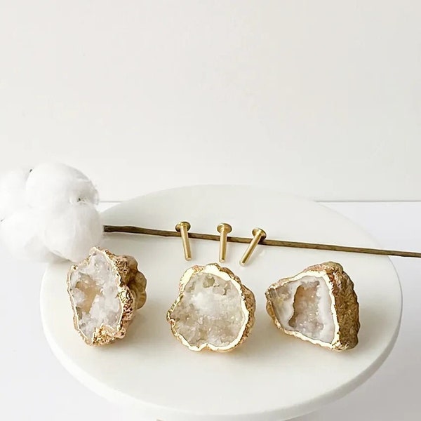 Geode Dresser Knobs - Etsy