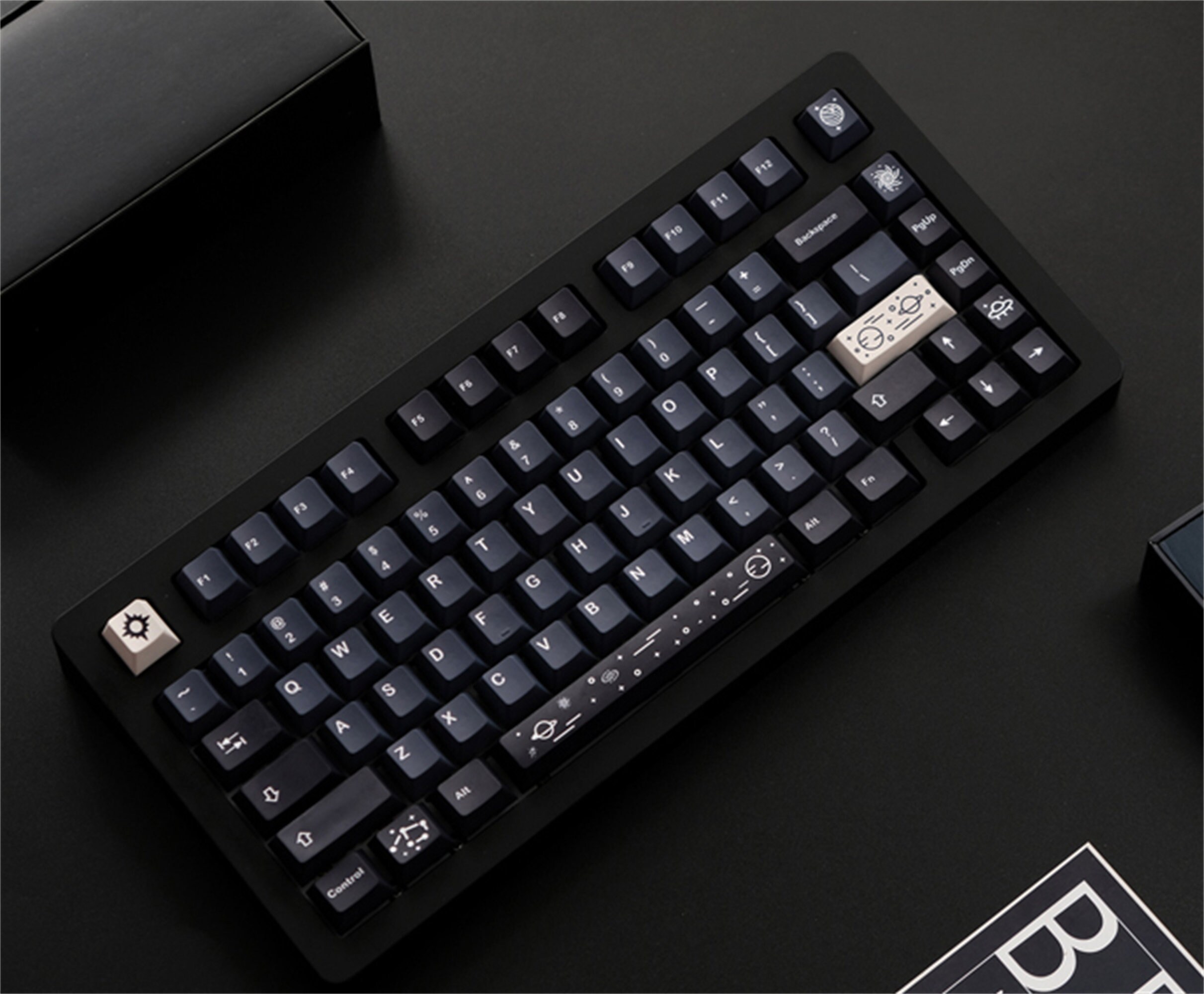 Milky Way Theme Keycaps Set Blue Keycaps PBT Material - Etsy Finland