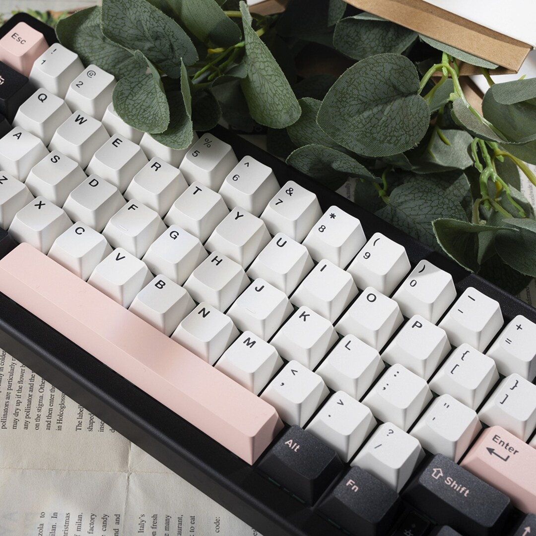 173PCS GMK Olivia Theme Keycap Set Pink Keycap PBT Keycap - Etsy