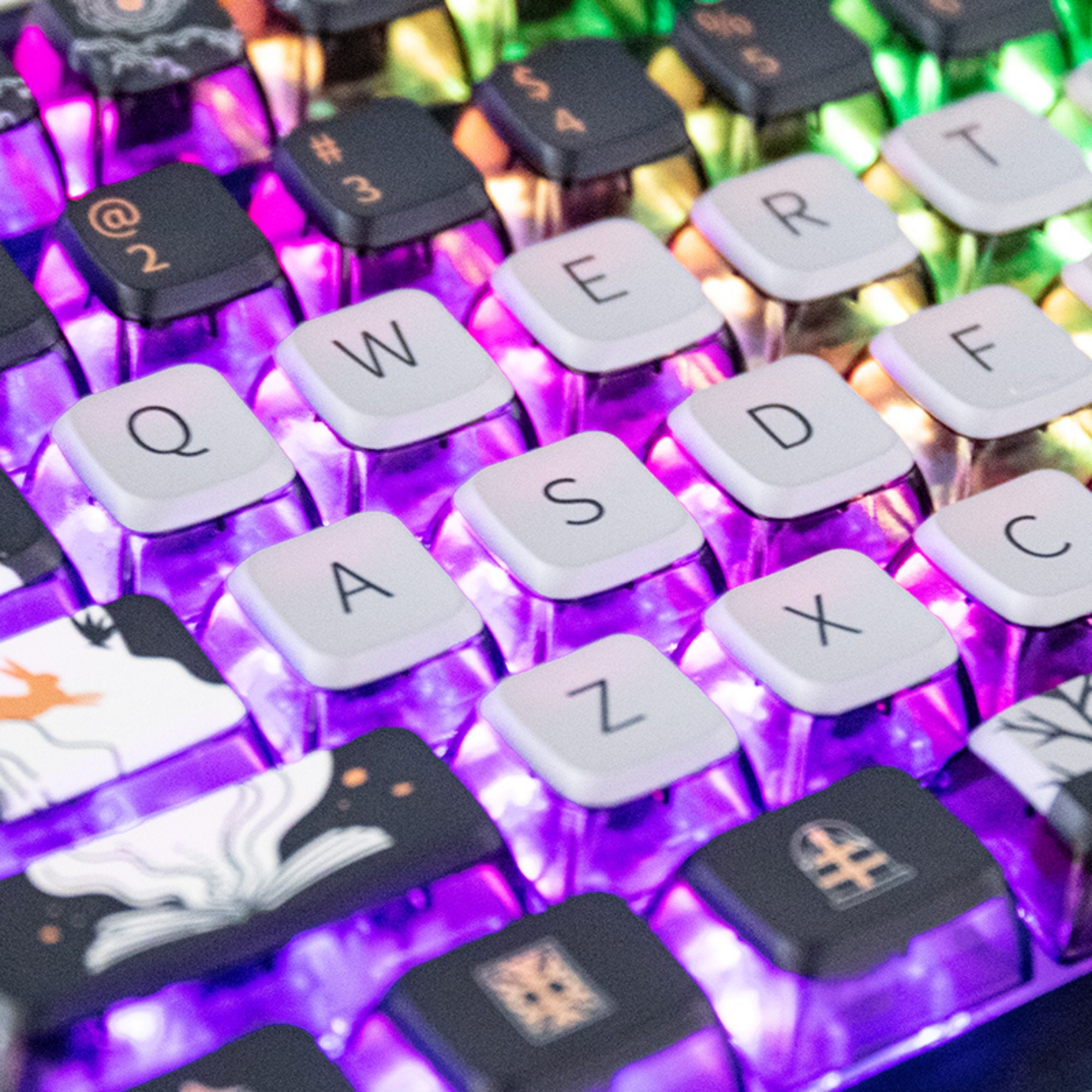 120PCS Dark Fairy Tales Theme Keycap Setcute Keycapside - Etsy