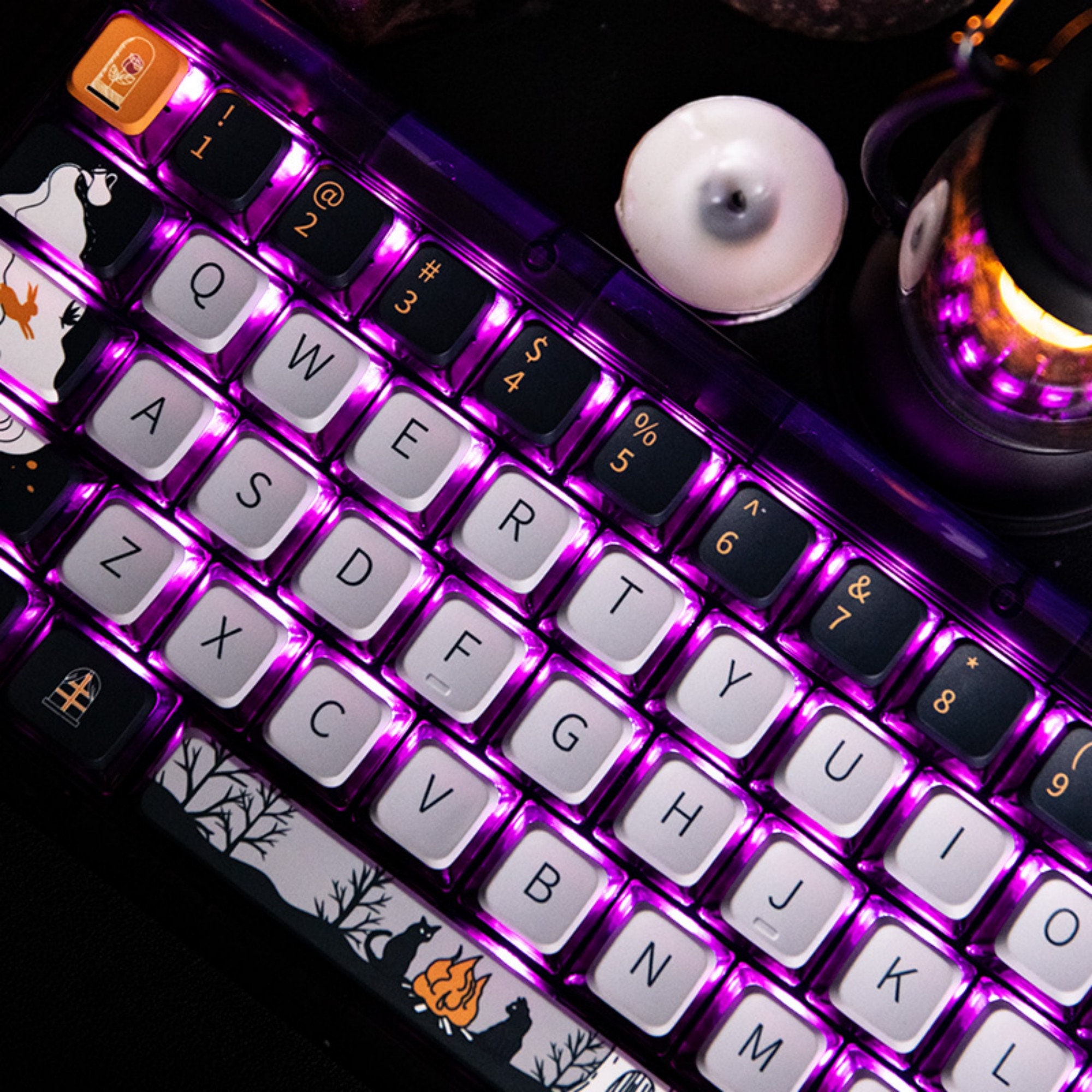 120PCS Dark Fairy Tales Theme Keycap Setcute Keycapside - Etsy